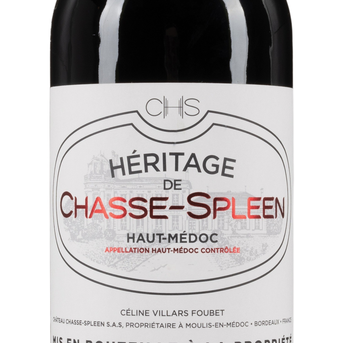Château Chasse Spleen L'Héritage 2022 75cl – Crombé Wines