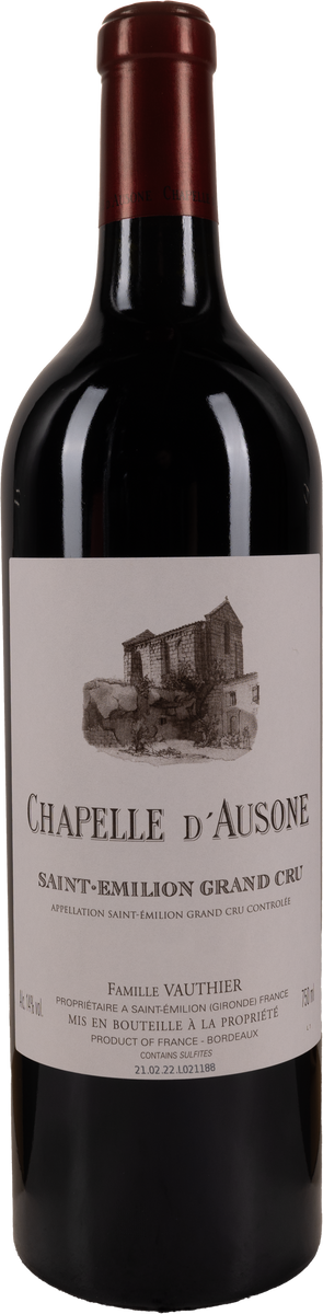 Château Ausone Le Chapelle d'Ausone 2019 75cl – Crombé Wines
