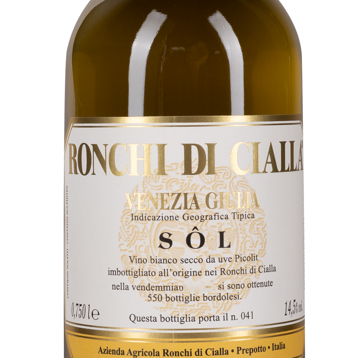 Ronchi di Cialla Sôl Bianco 2011 75cl – Crombé Wines