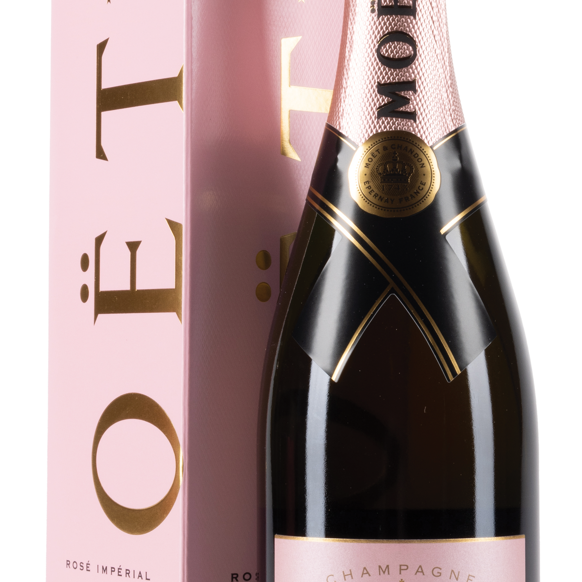 Moët & Chandon Rosé Impérial incl. Case 75cl – Crombé Wines
